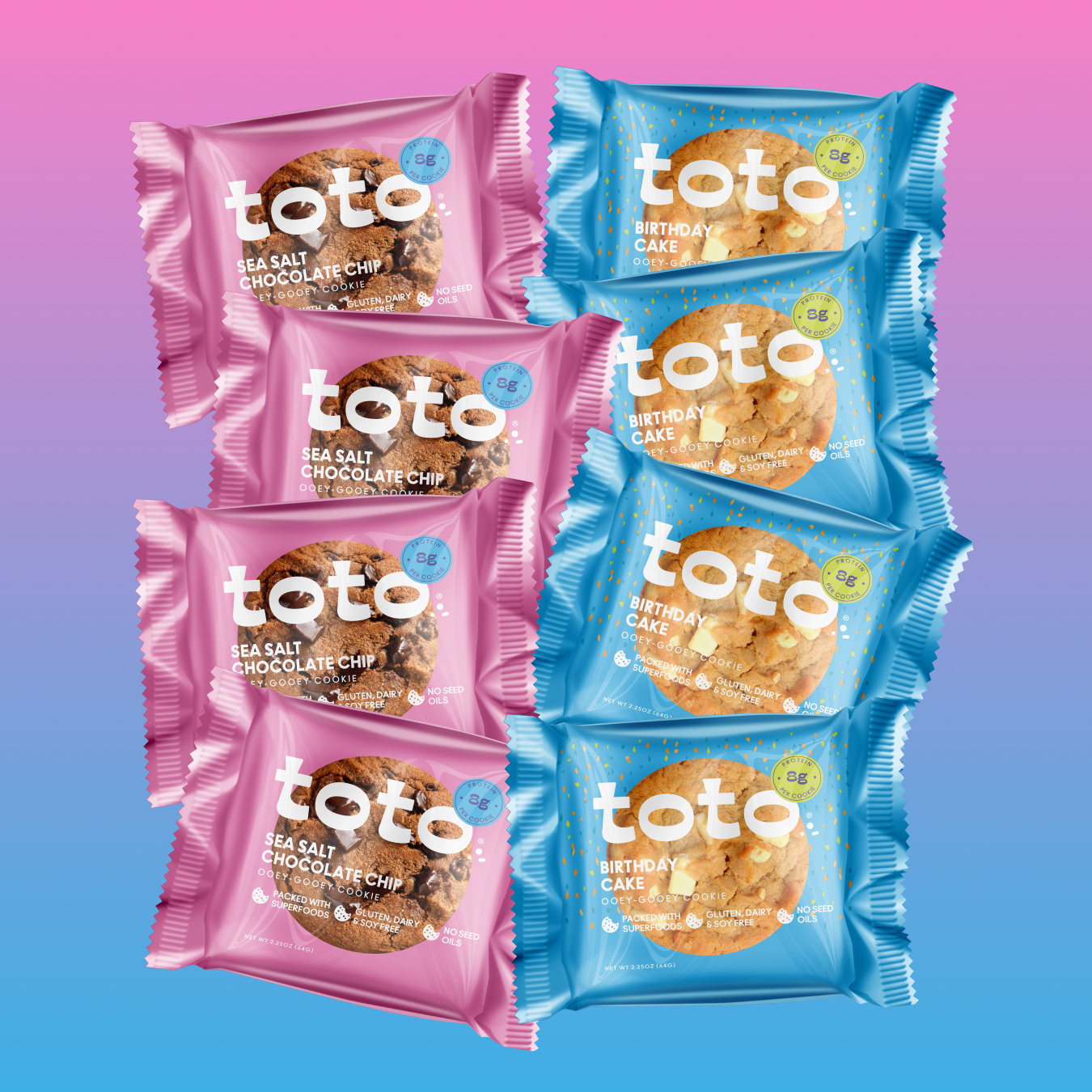 Chocolate Duo (8-pk) – Toto Foods